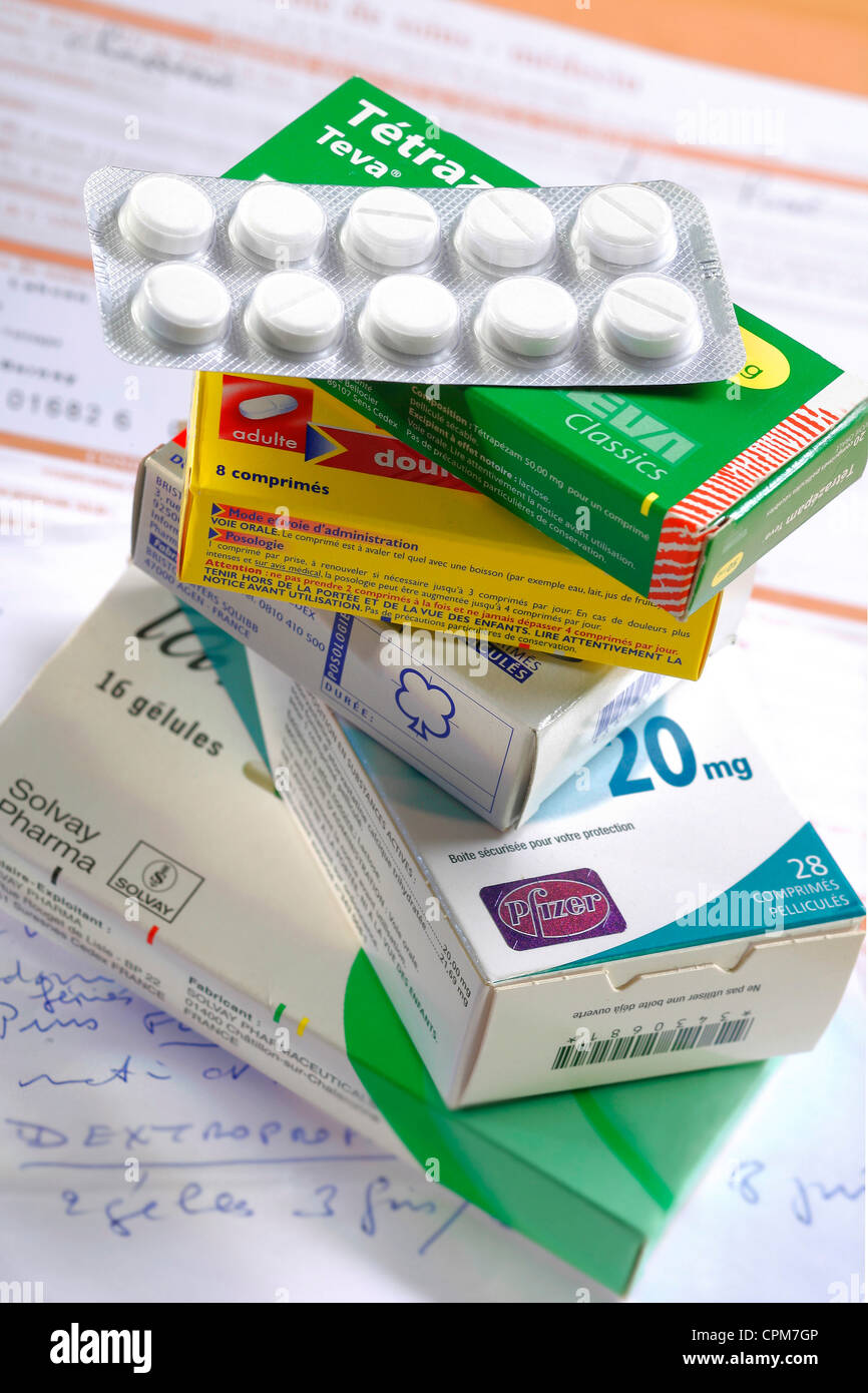 French drugs hi-res stock photography and images - Alamy