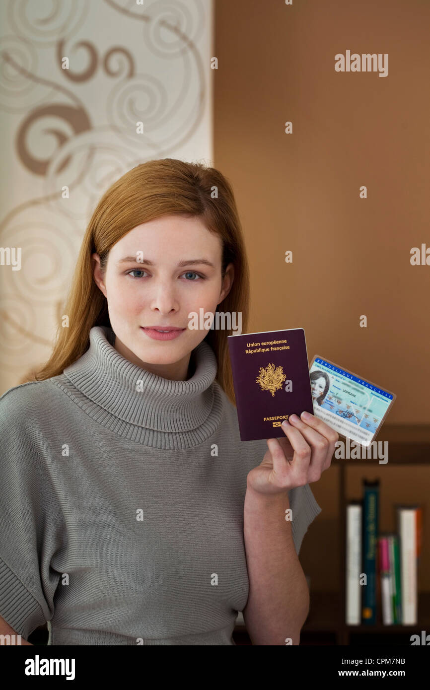 European identity card hi-res stock photography and images - Alamy