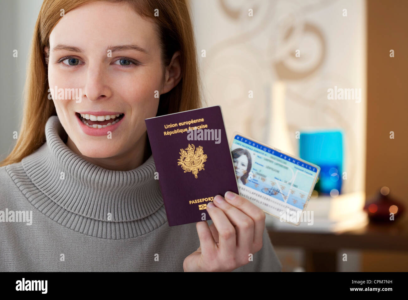 European identity card hi-res stock photography and images - Alamy