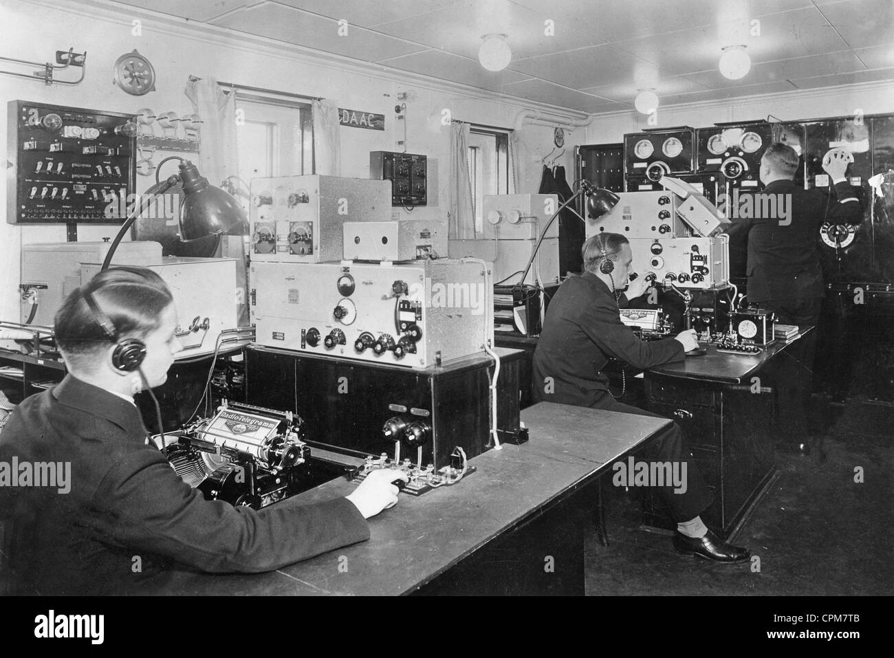 Morse equipment Black and White Stock Photos & Images - Alamy