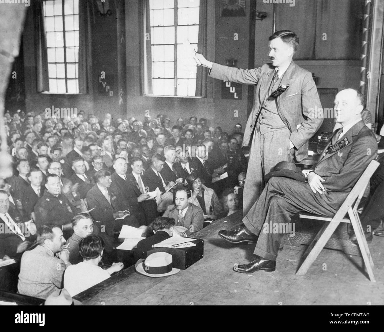 Communist Party Convention in Chicago, 1932 Stock Photo - Alamy