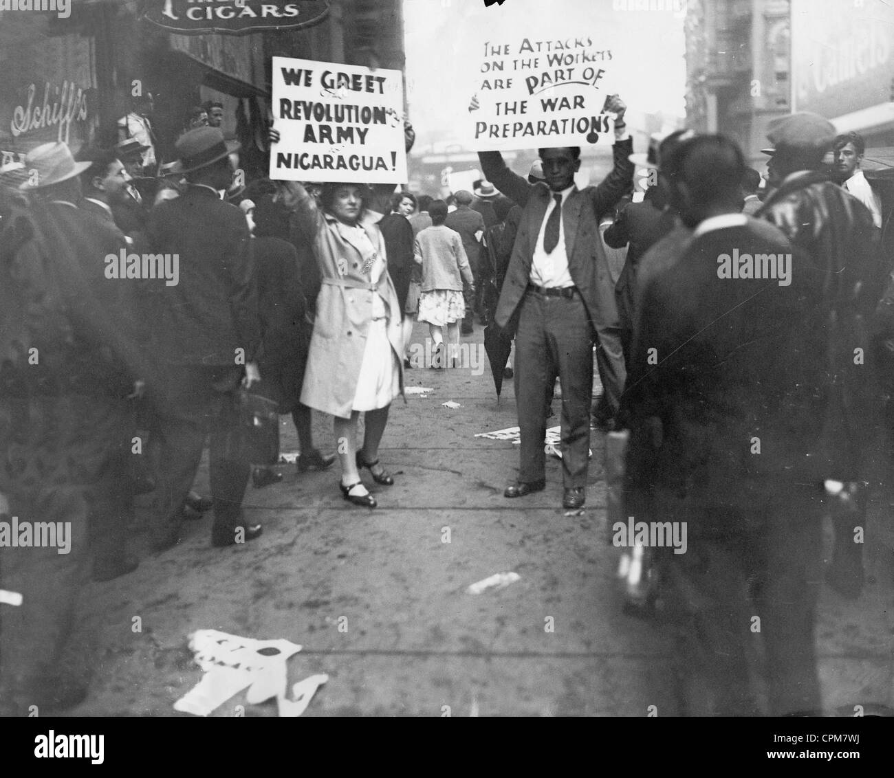 Communist demonstration america hi-res stock photography and images - Alamy