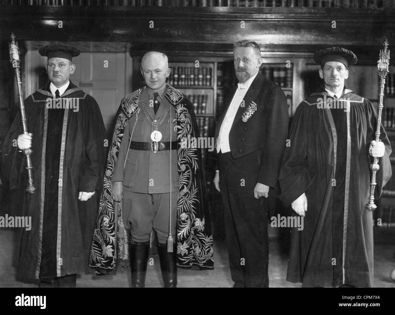 Change of Rector at the Veterinary College in Berlin, 1935 Stock Photo ...