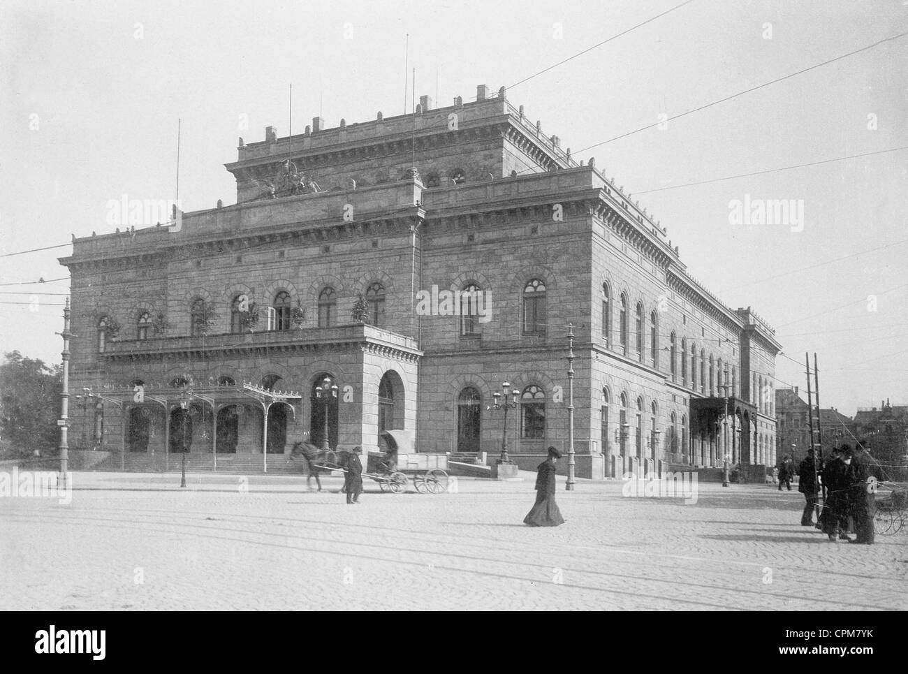 Court theater in Brunswick, 1904 Stock Photo - Alamy