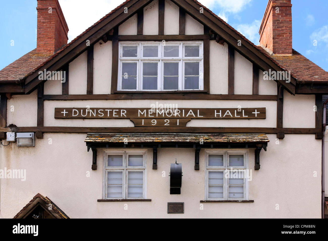 Houses in street dunster hi-res stock photography and images - Alamy