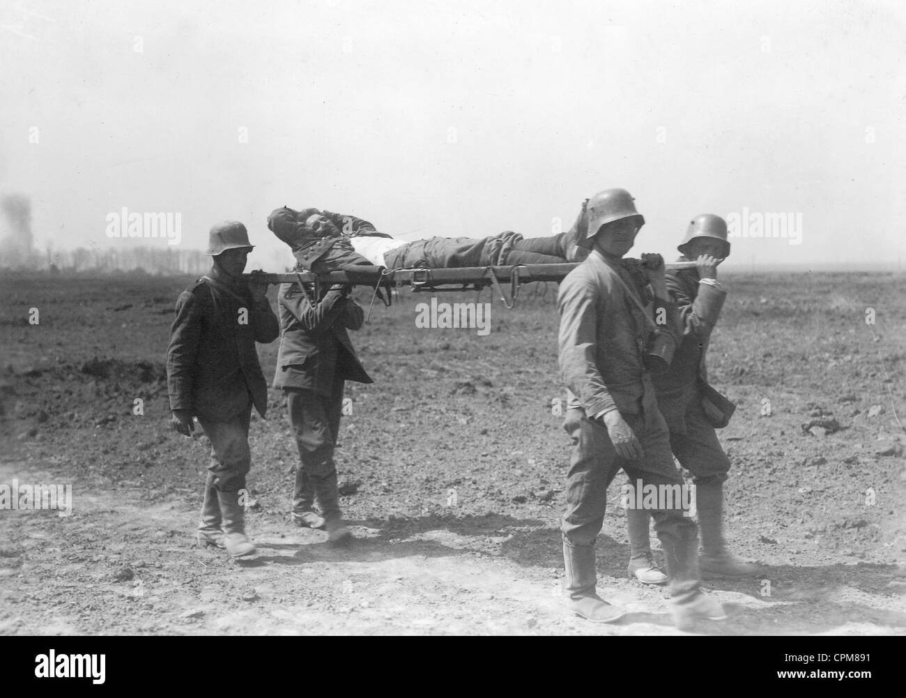Wounded german soldiers on hi-res stock photography and images - Alamy