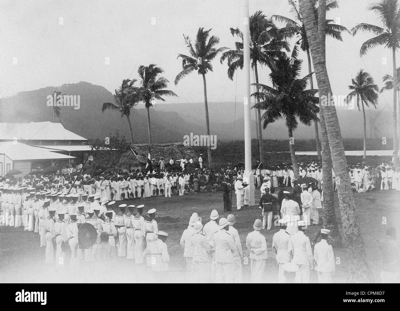 Samoa flag Black and White Stock Photos & Images - Alamy
