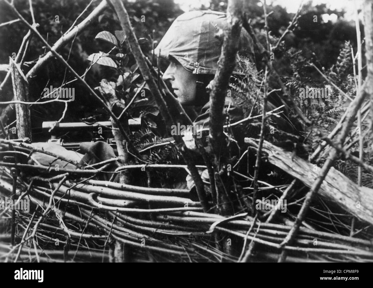 German sniper, 1942 Stock Photo - Alamy