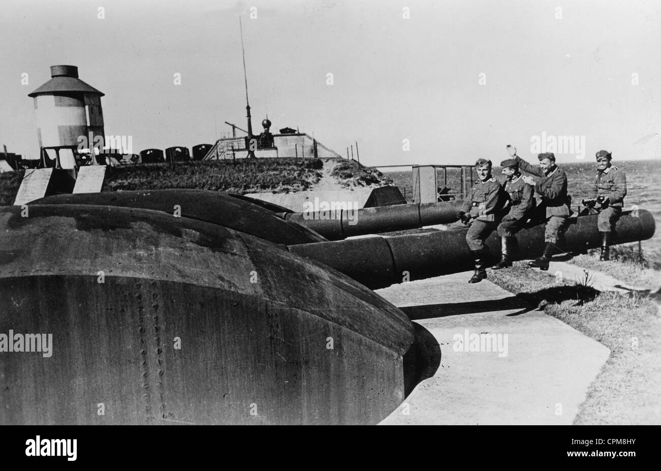 German soldiers in Trekona in Denmark, 1940 Stock Photo - Alamy