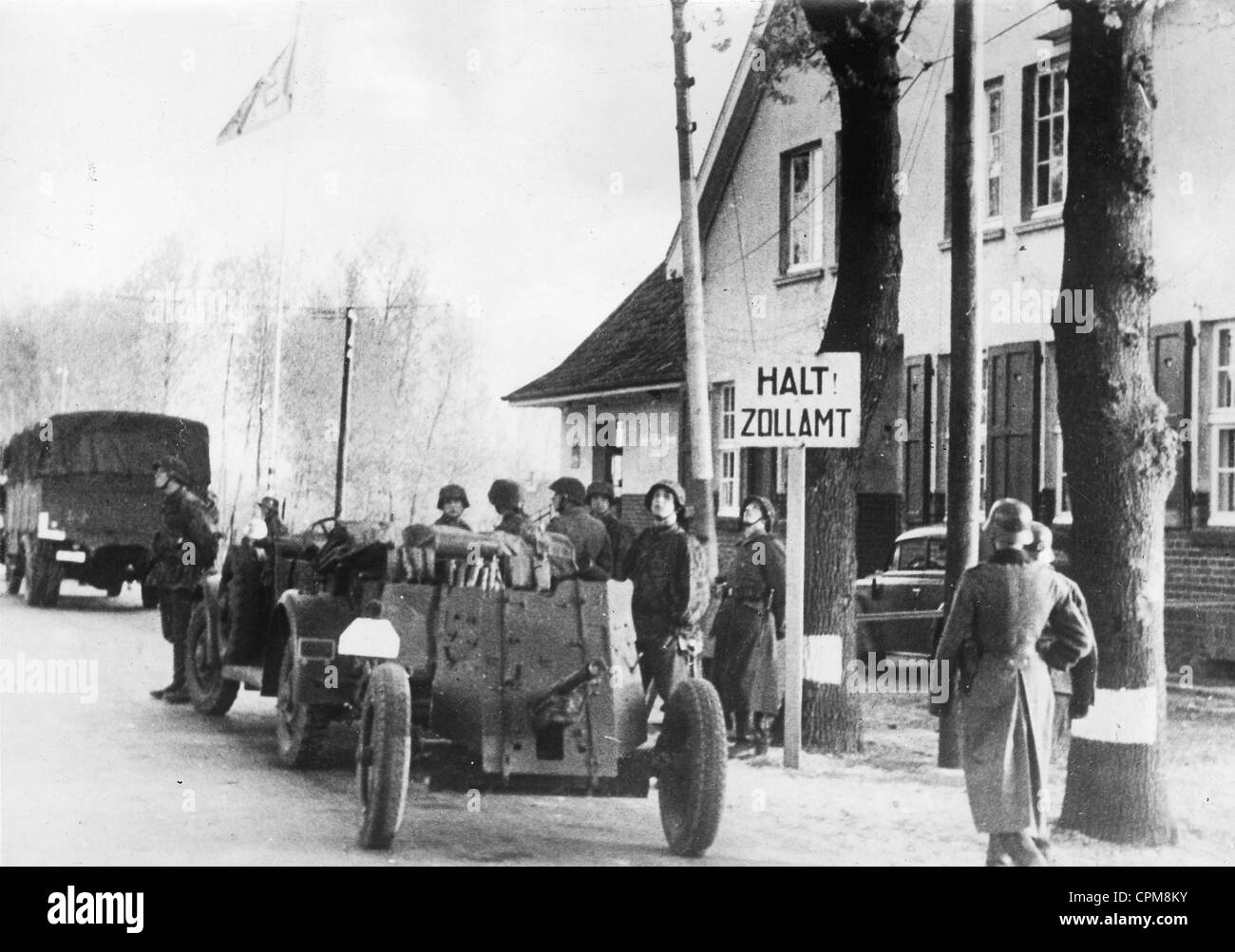 German border 1940 hi-res stock photography and images - Alamy