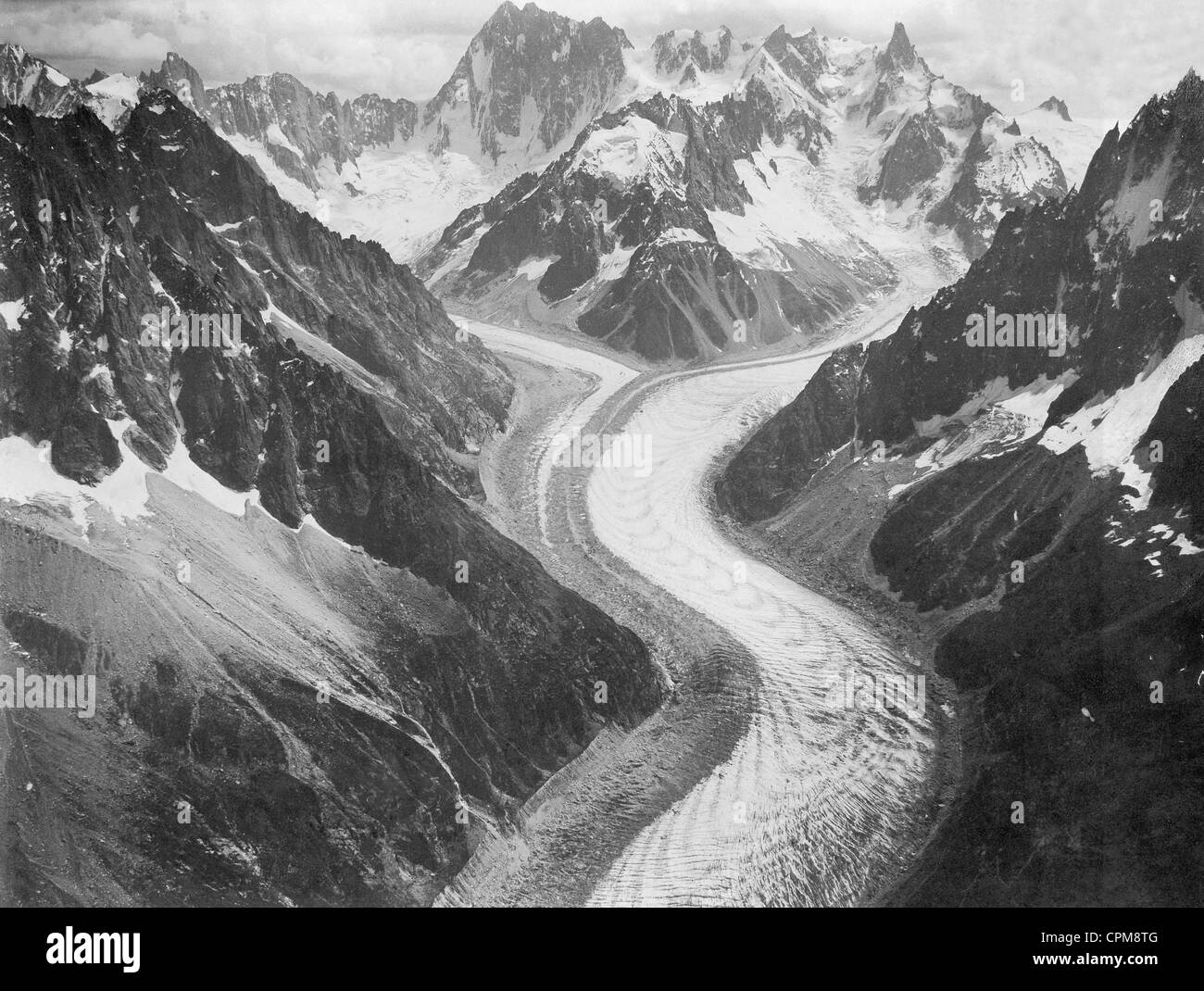 From the alps Black and White Stock Photos & Images - Alamy
