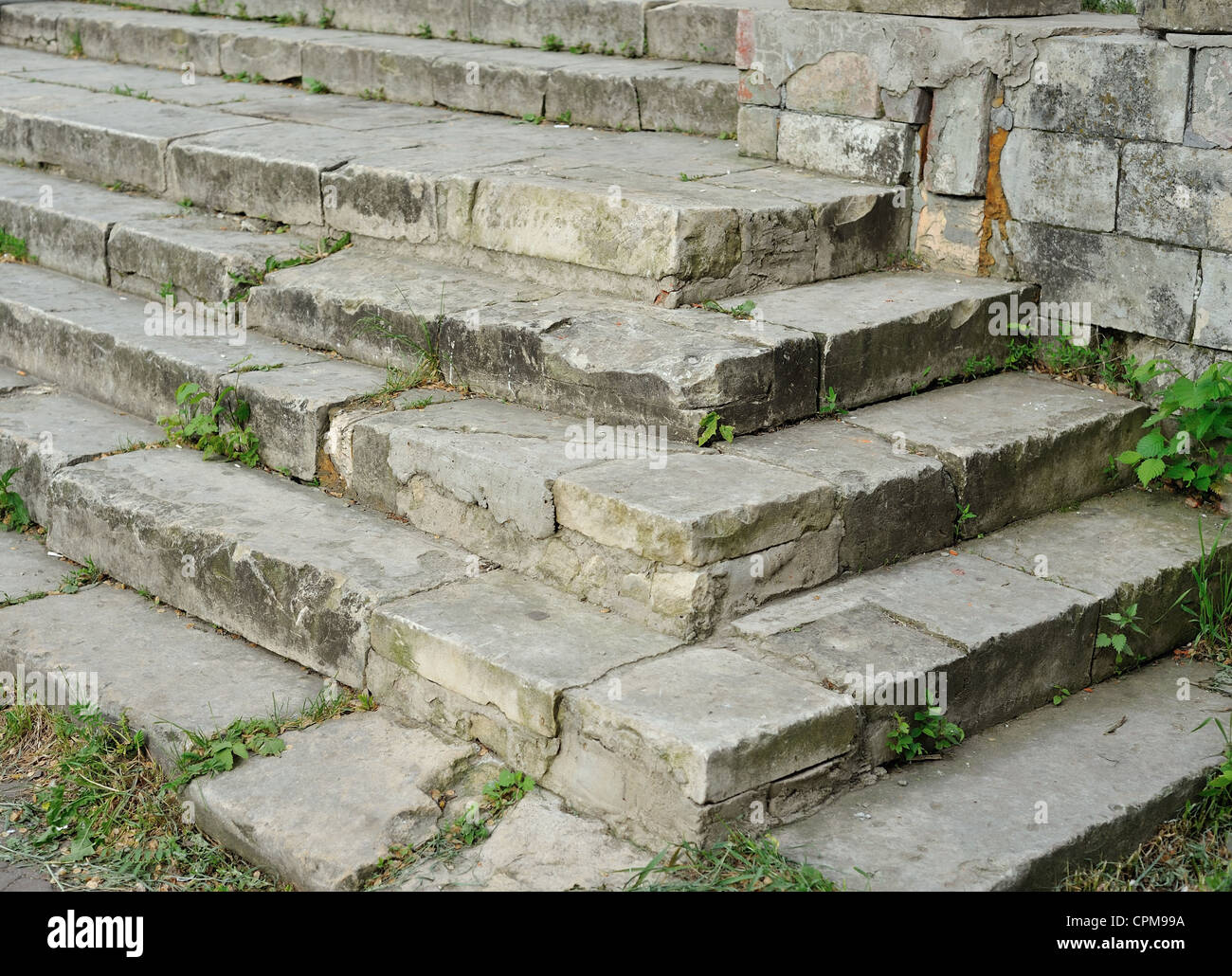 The angle of the stone stairs Stock Photo - Alamy