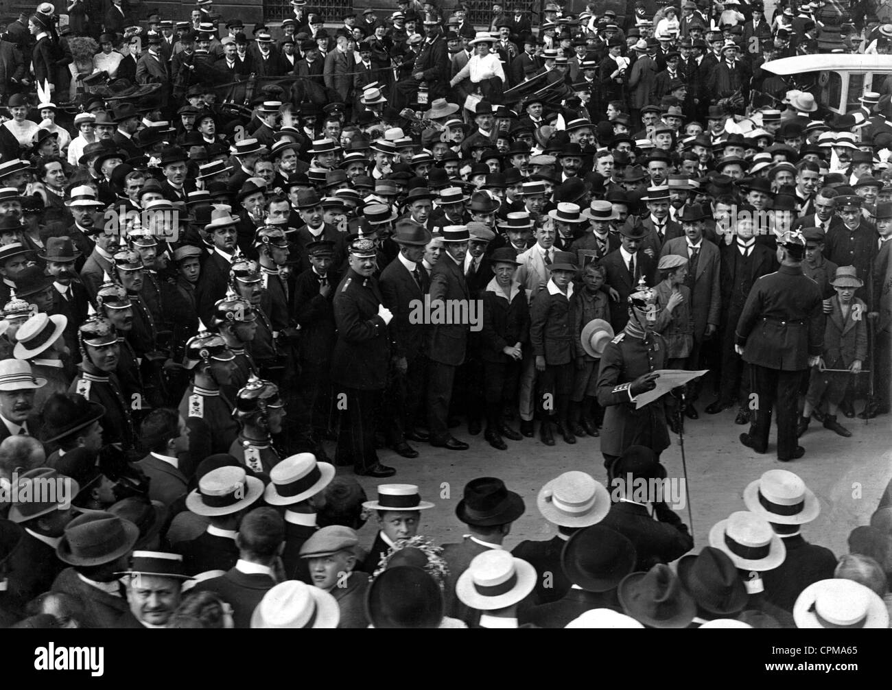 Mobilization berlin 1914 hi-res stock photography and images - Alamy