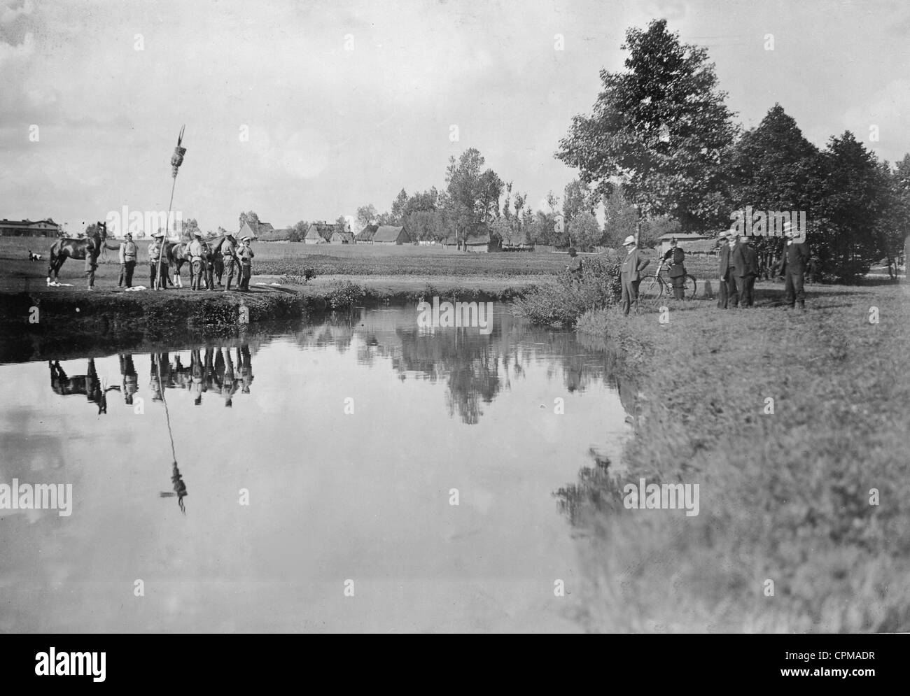 German-Russian border, 1914 Stock Photo - Alamy