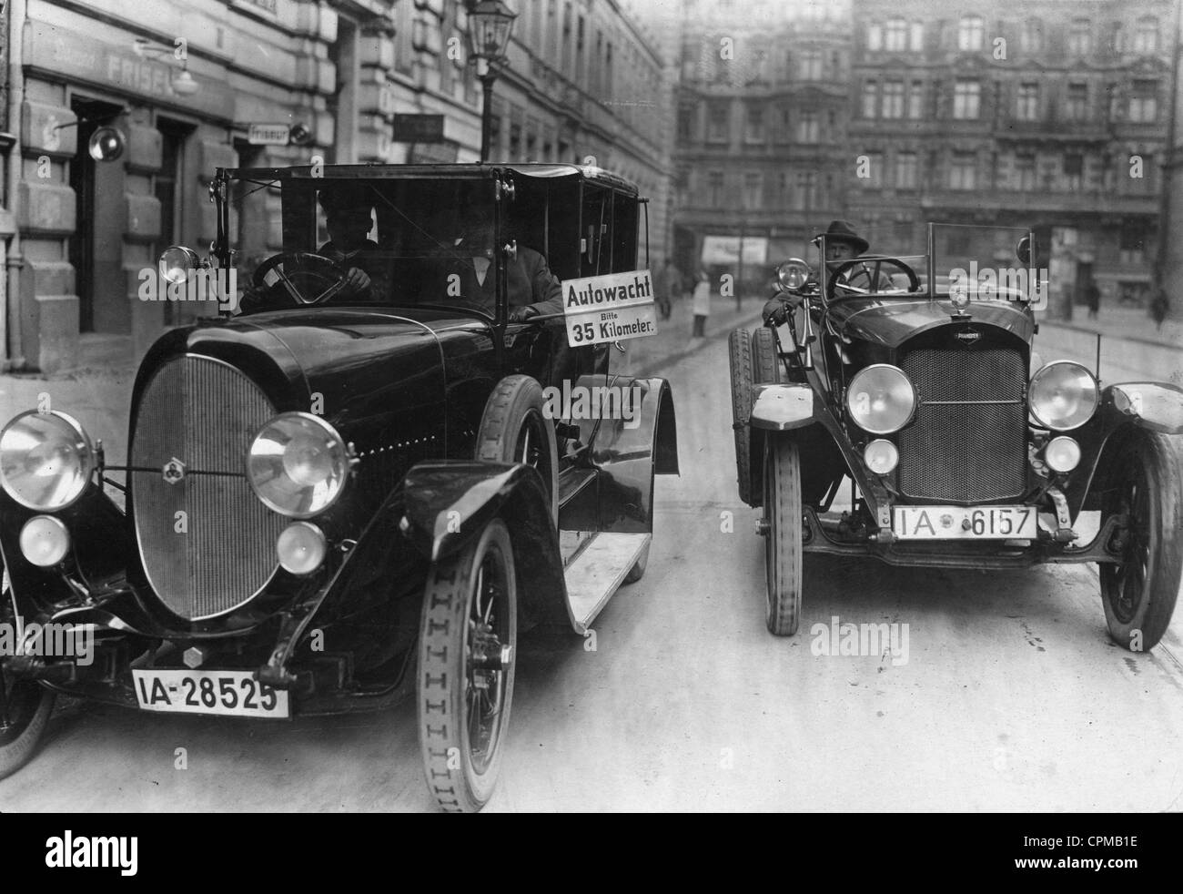 The Autowacht in Berlin, 1925 Stock Photo - Alamy