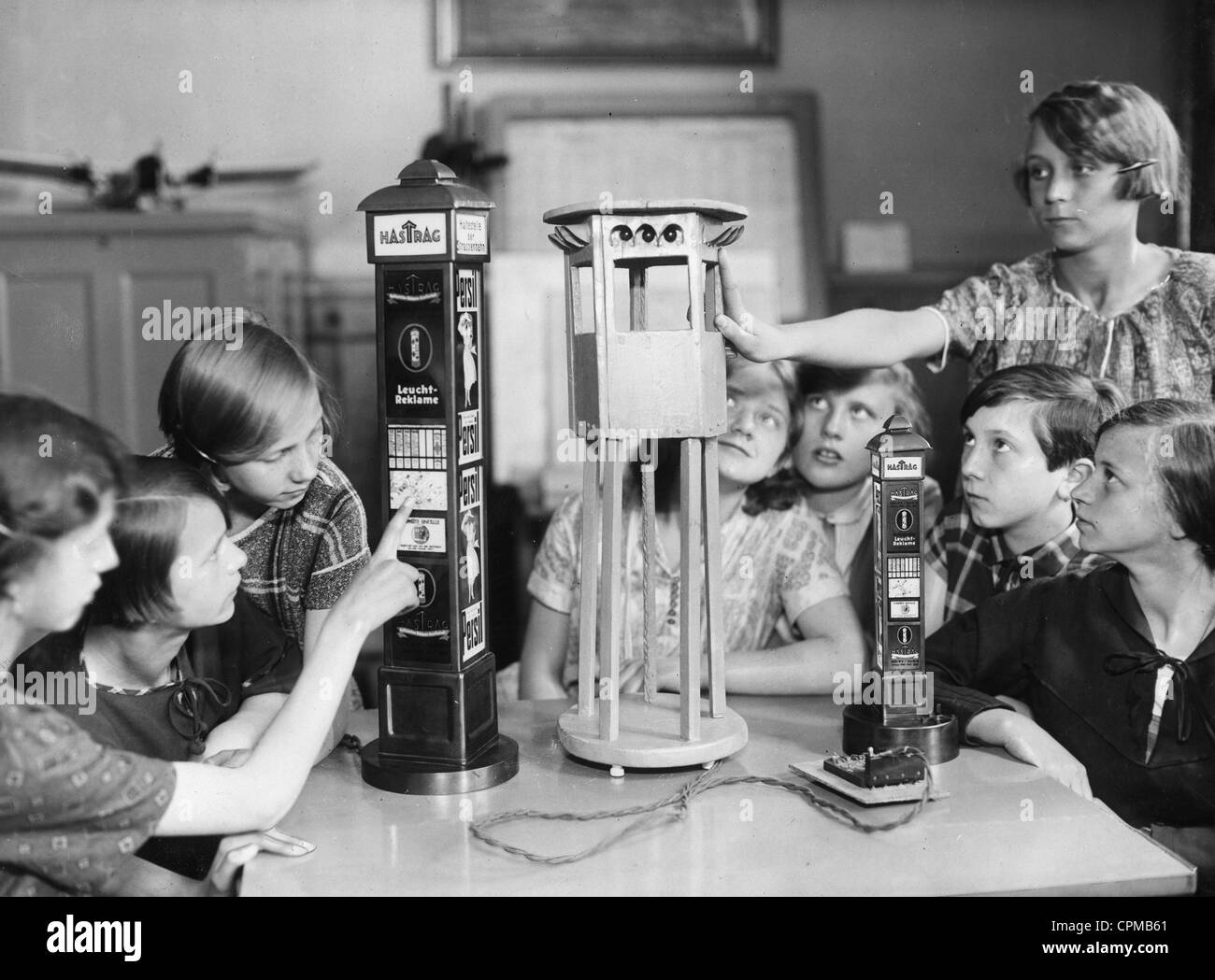 Traffic education in Germany, 1928 Stock Photo - Alamy