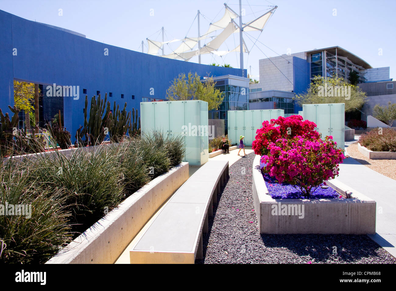 Mesa Art Center, downtown Mesa, AZ, USA Stock Photo - Alamy