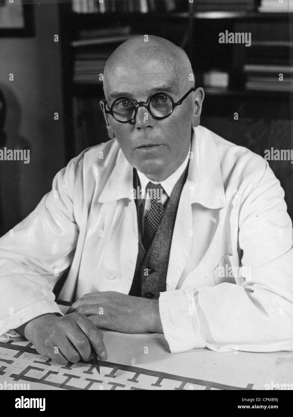 The architect Paul Ludwig Troost, 1930-1934 Stock Photo - Alamy