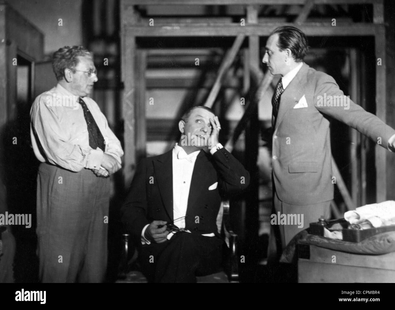 Richard Oswald, Michael Bohnen and Paul Abraham, 1931 Stock Photo - Alamy