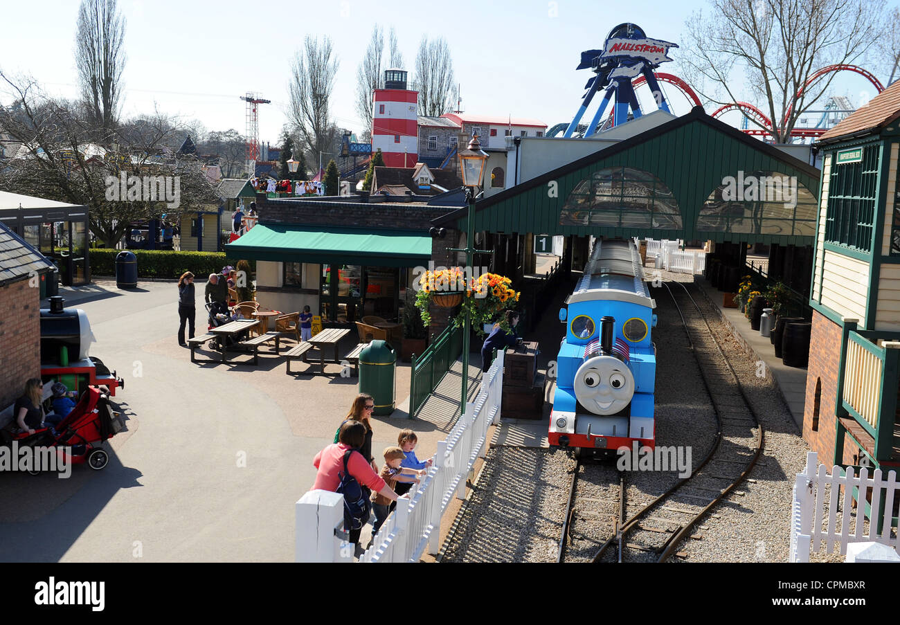 Drayton manor theme park hi-res stock photography and images - Alamy