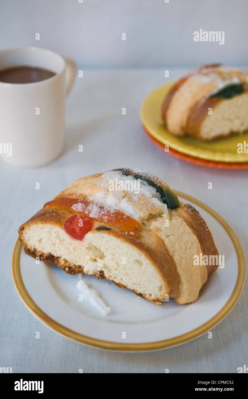 Rosca de Reyes Bread Stock Photo - Alamy