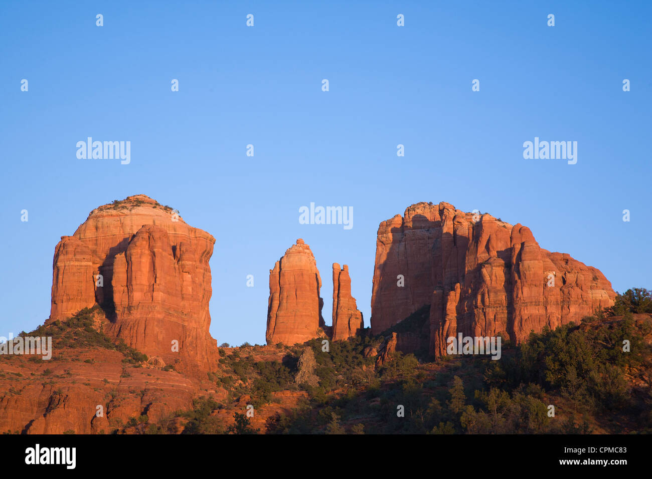 Cathedral Rock Sunset. Sedona, Arizona Stock Photo - Alamy