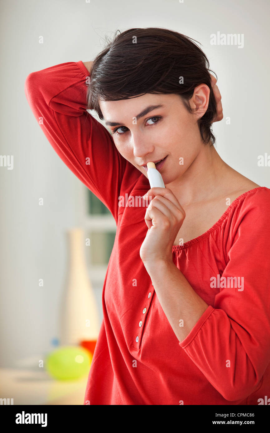 Chap sticks hi-res stock photography and images - Alamy