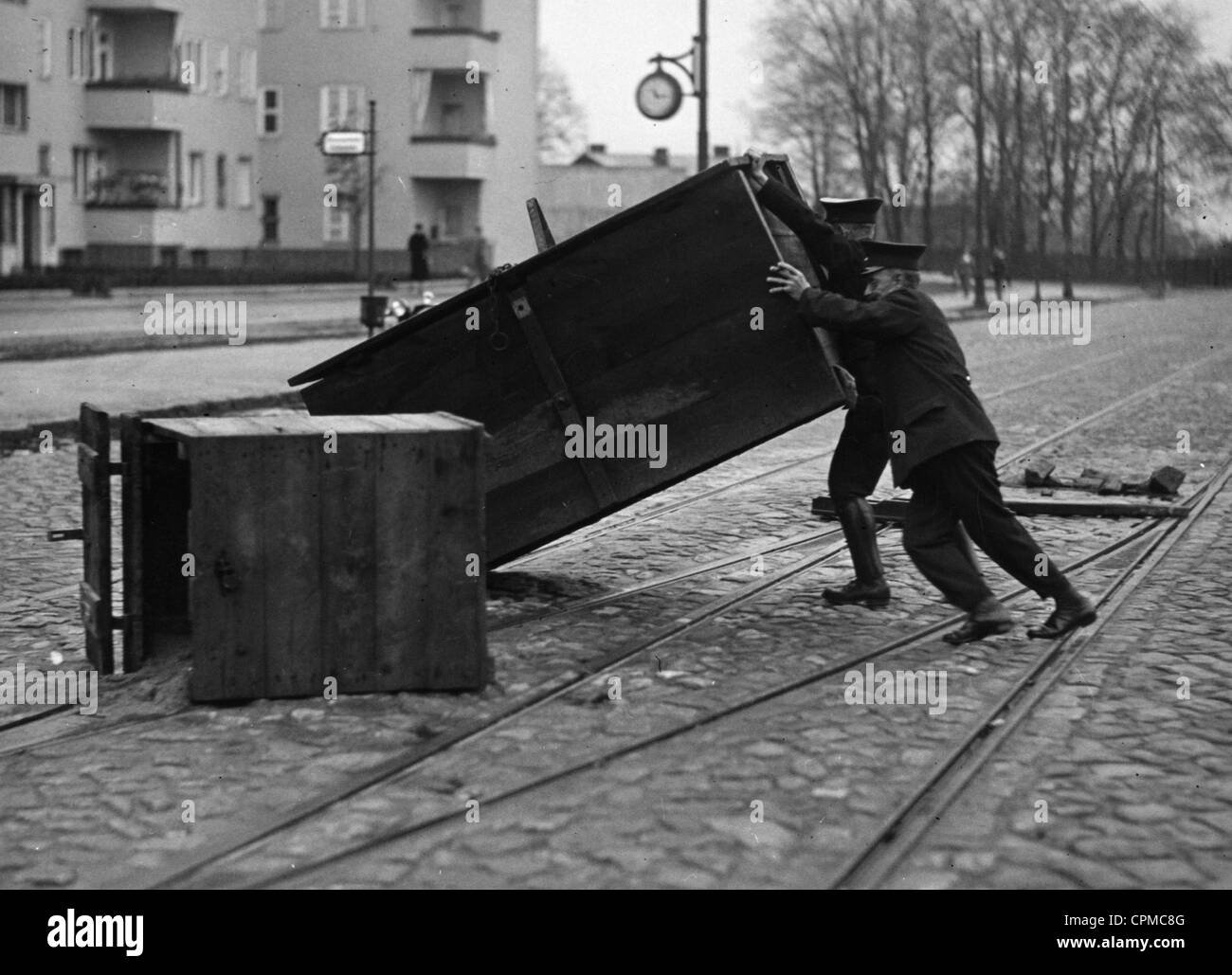 Strike of the Berlin Transportation Company, 1932 Stock Photo - Alamy