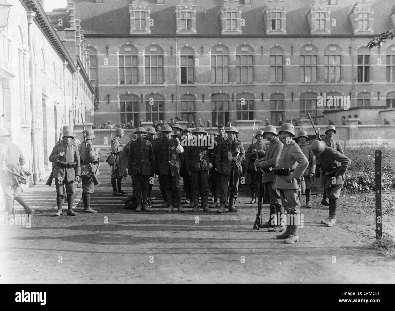 British soldiers in captured german hi-res stock photography and images ...