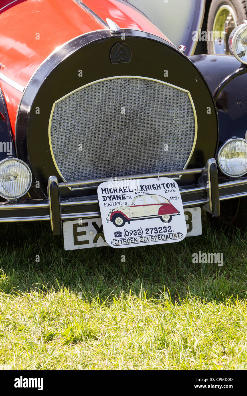 Citroen 2CV Custom Van Stock Photo - Alamy