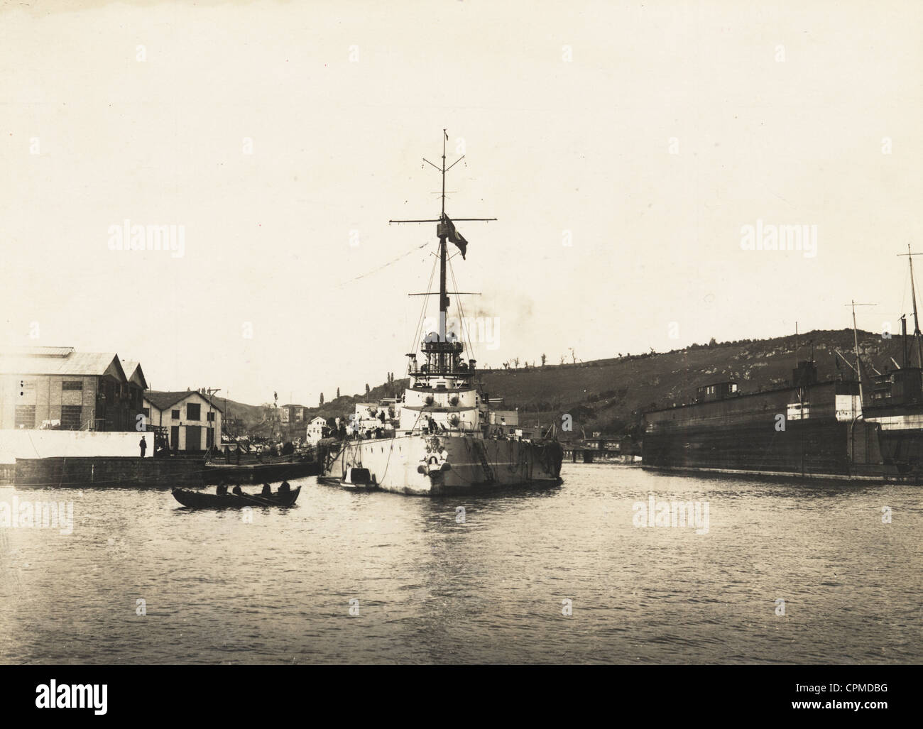The German cruiser 'Goeben', 1915 Stock Photo - Alamy