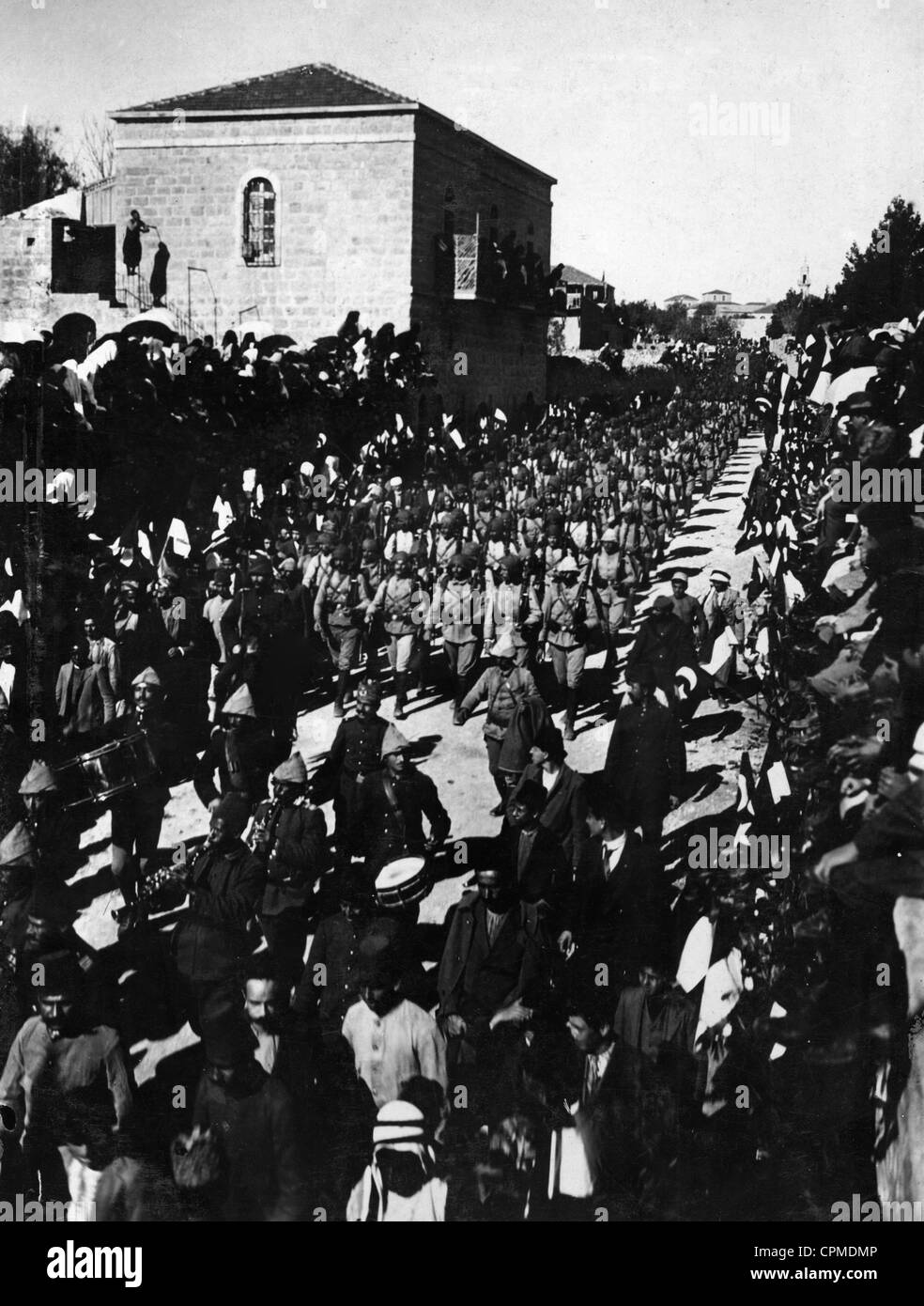 Ottoman troops jerusalem Black and White Stock Photos & Images - Alamy