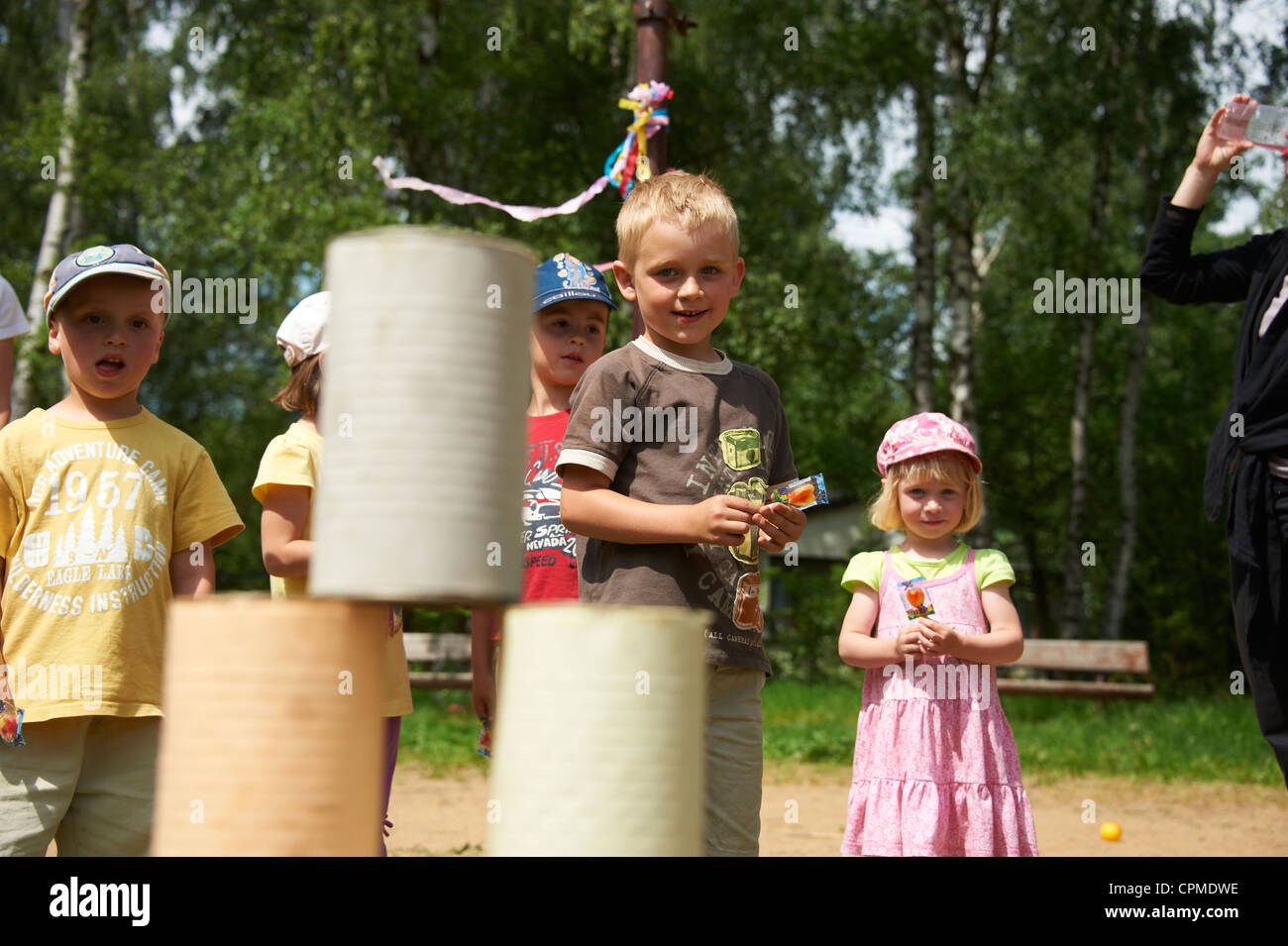Stack of cans pyramid hi-res stock photography and images - Alamy
