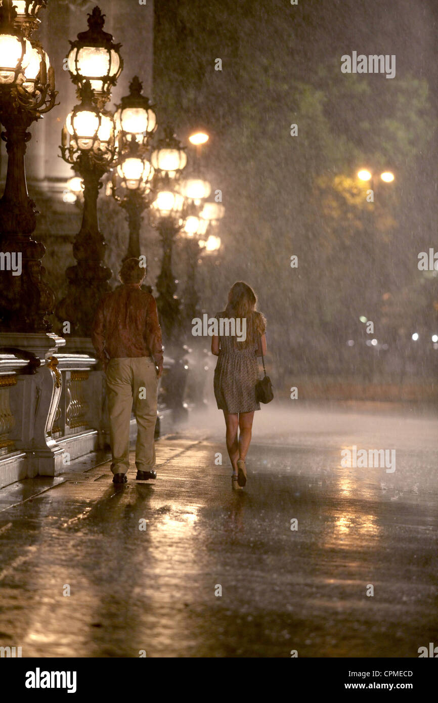 Midnight in Paris Stock Photo - Alamy