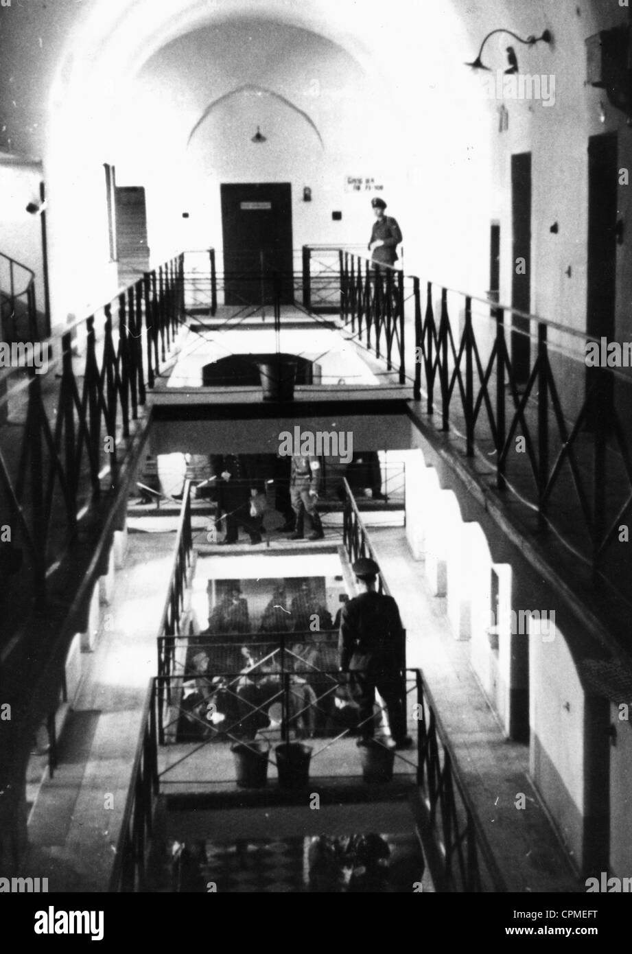 The Pankratz prison in Prague, 1942 Stock Photo - Alamy