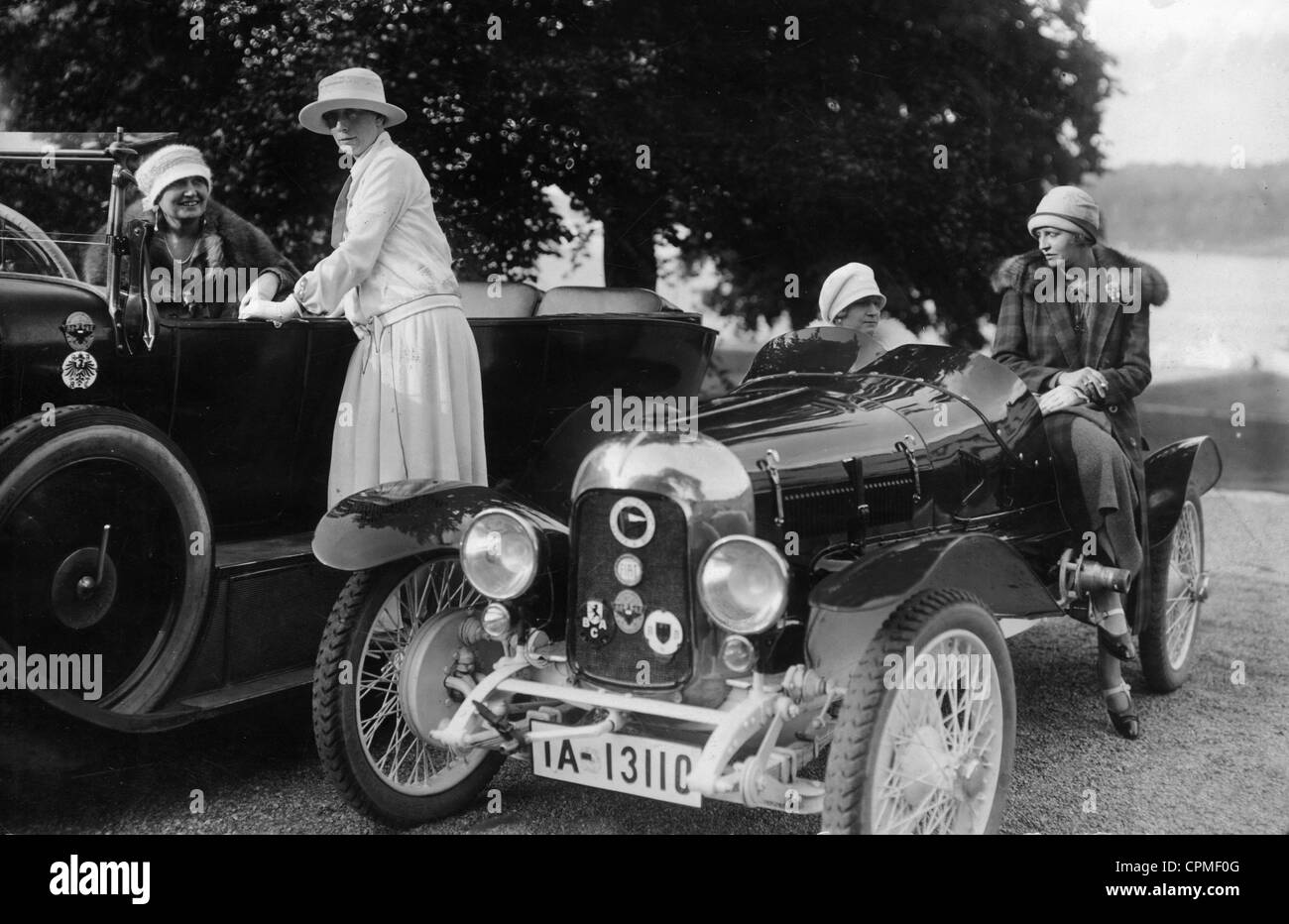 Ladies Automobile Club, 1926 Stock Photo - Alamy