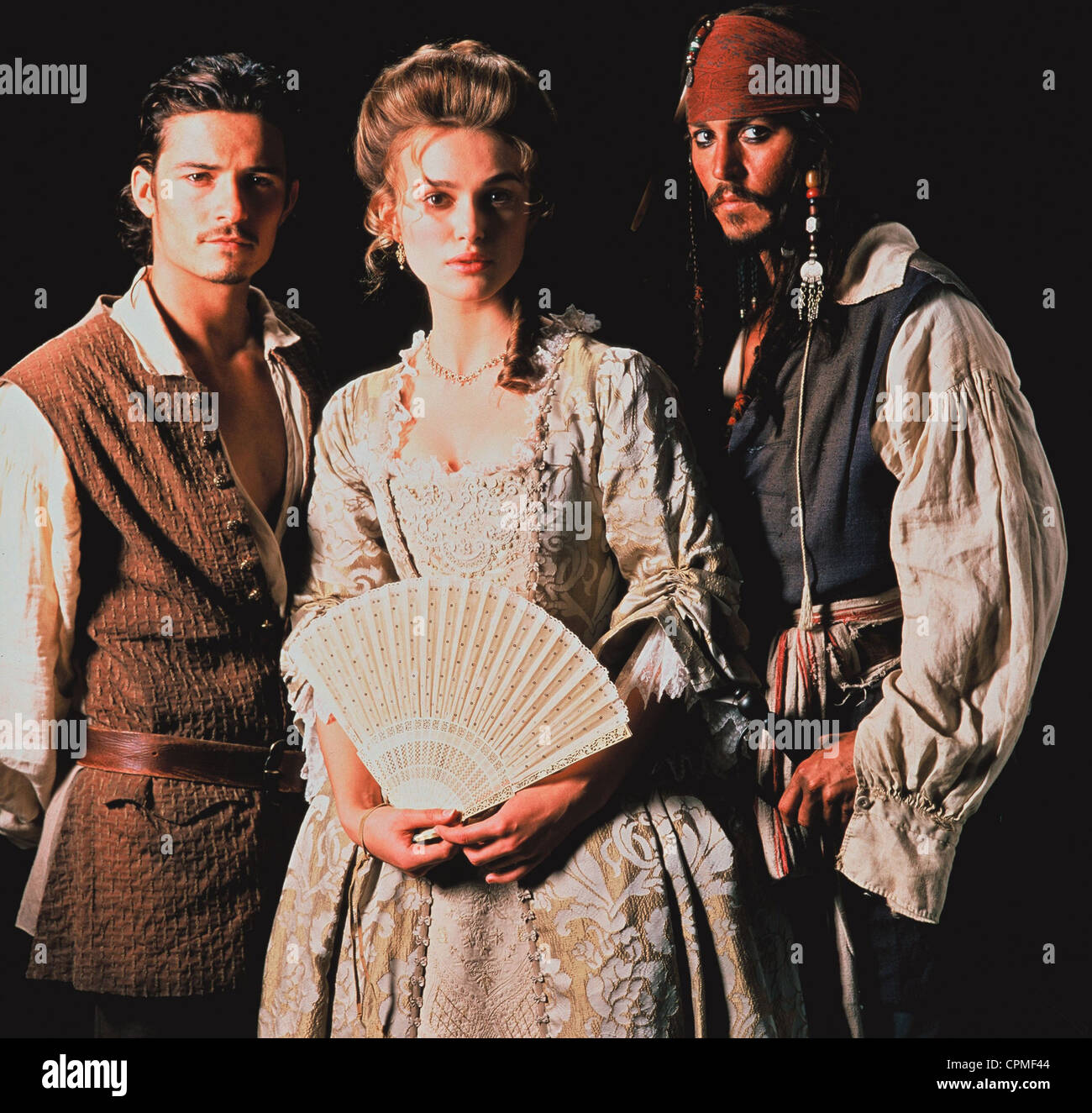 Pirates of the Caribbean The Curse of the Black Pearl Stock Photo - Alamy