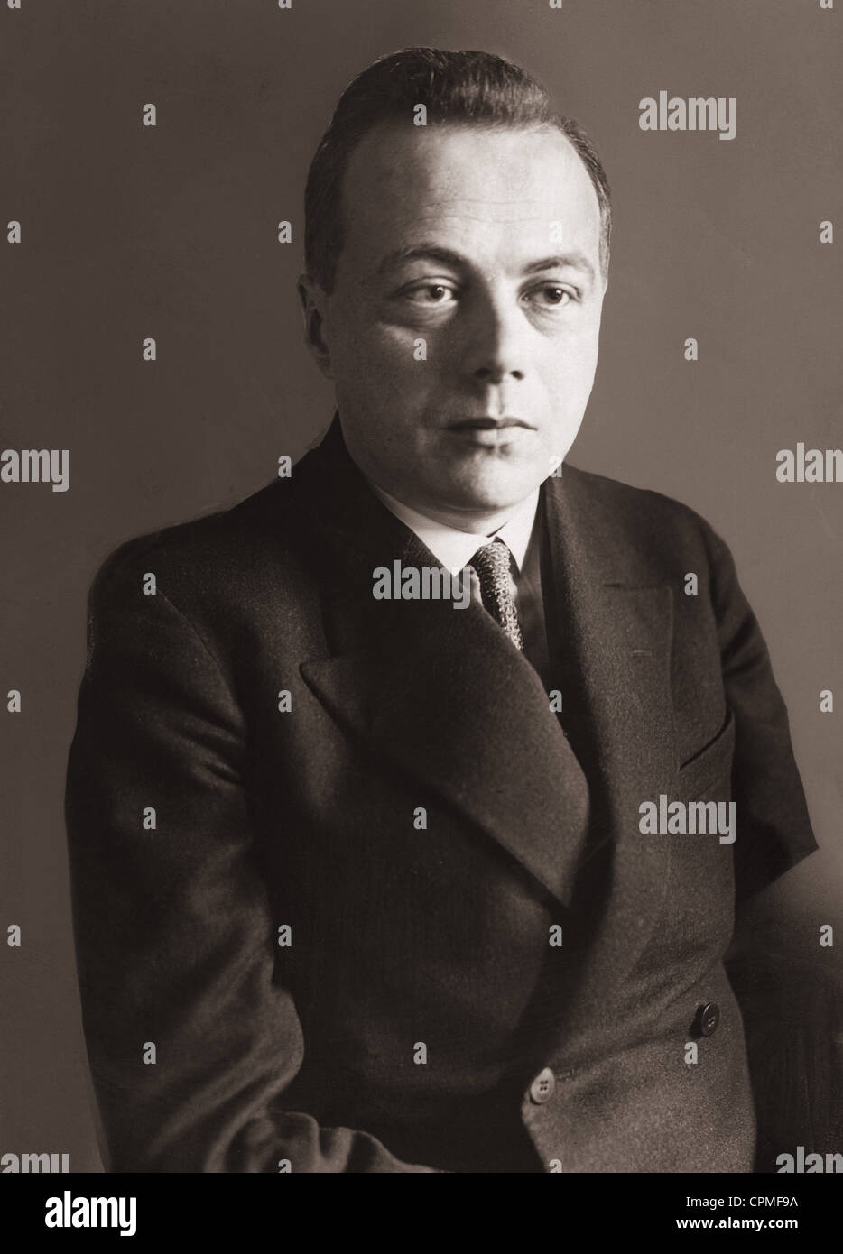 Fritz Baade, around 1929 Stock Photo - Alamy