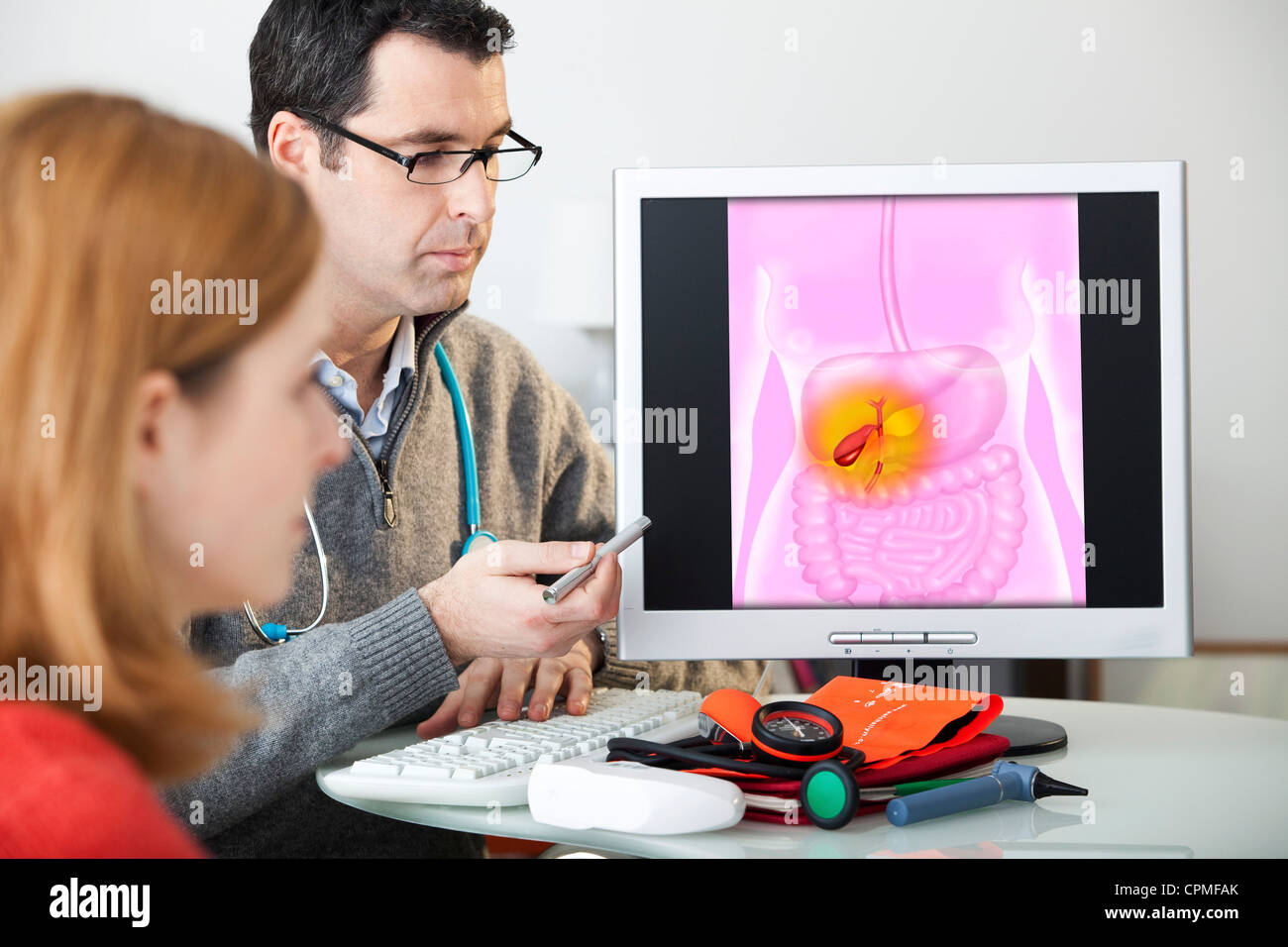 Gastrointestinal Tract Illustration High Resolution Stock Photography ...
