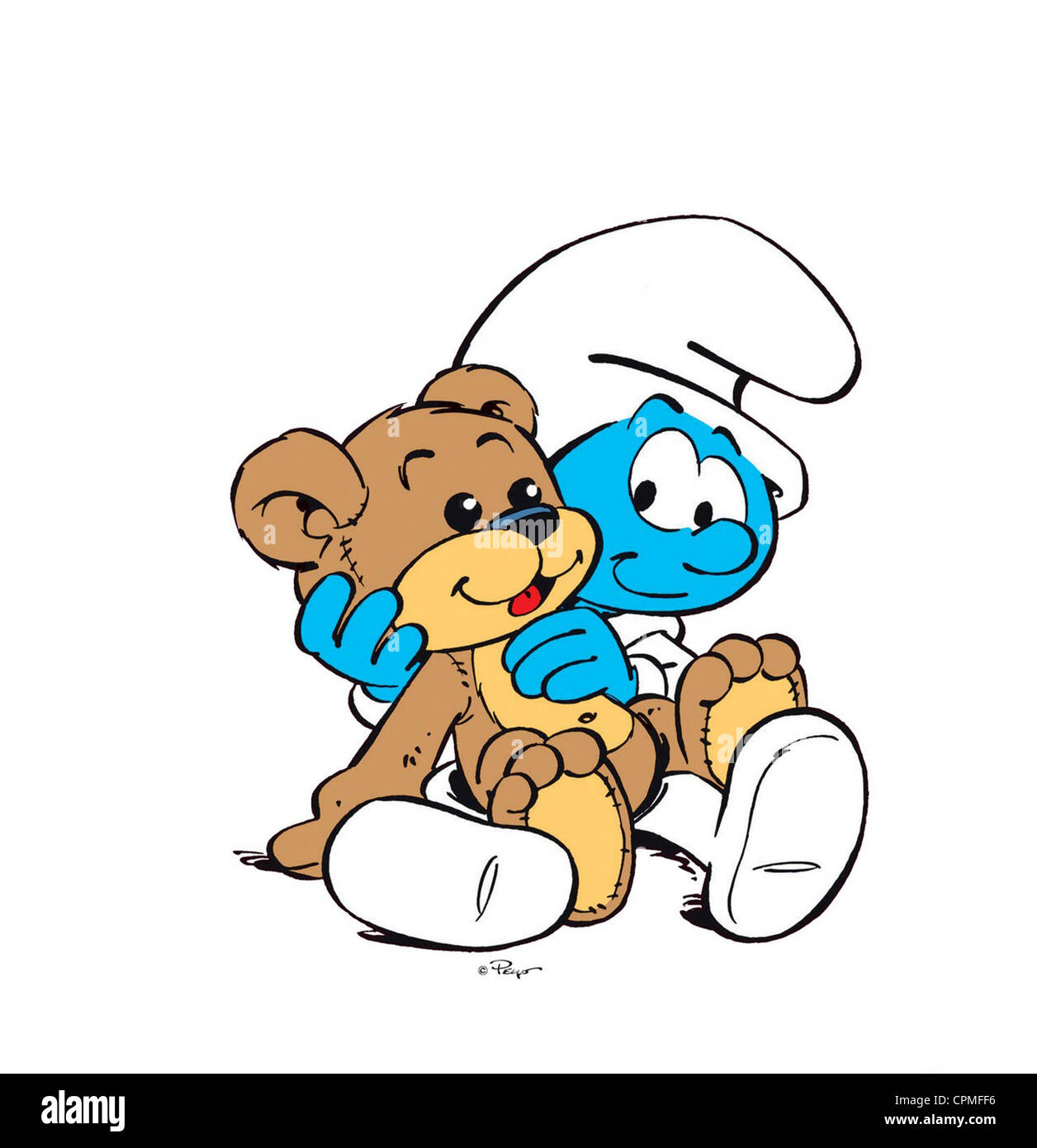 Smurf Cut Out Stock Images & Pictures - Alamy