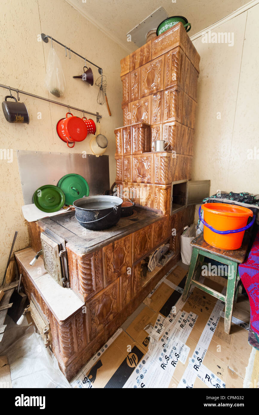 Traditional romanian house interior in hi-res stock photography and ...