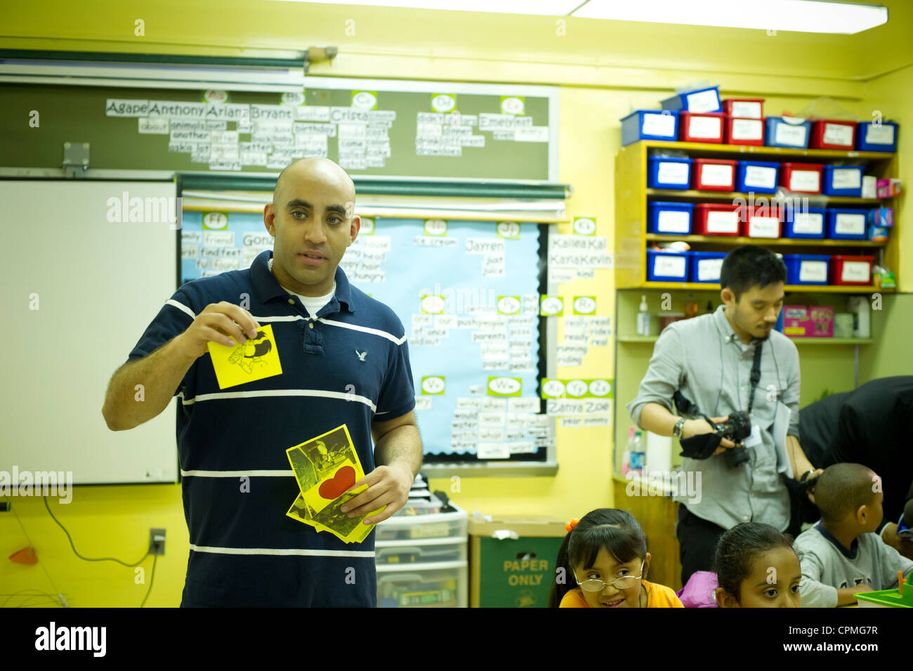 First and second grade Arabic class in New York Stock Photo - Alamy