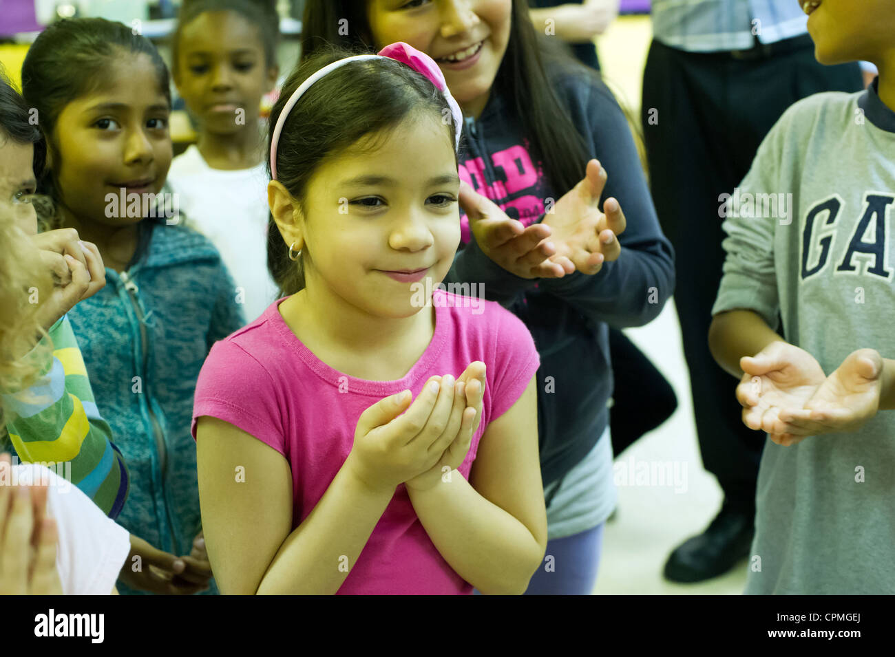 First and second grade Arabic class in New York Stock Photo - Alamy