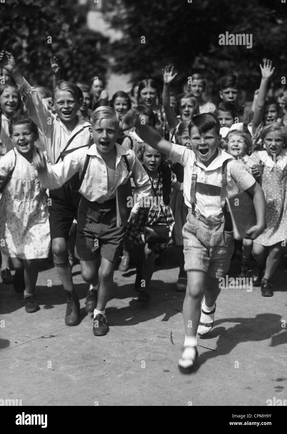 Beginning of the holiday, 1936 Stock Photo - Alamy