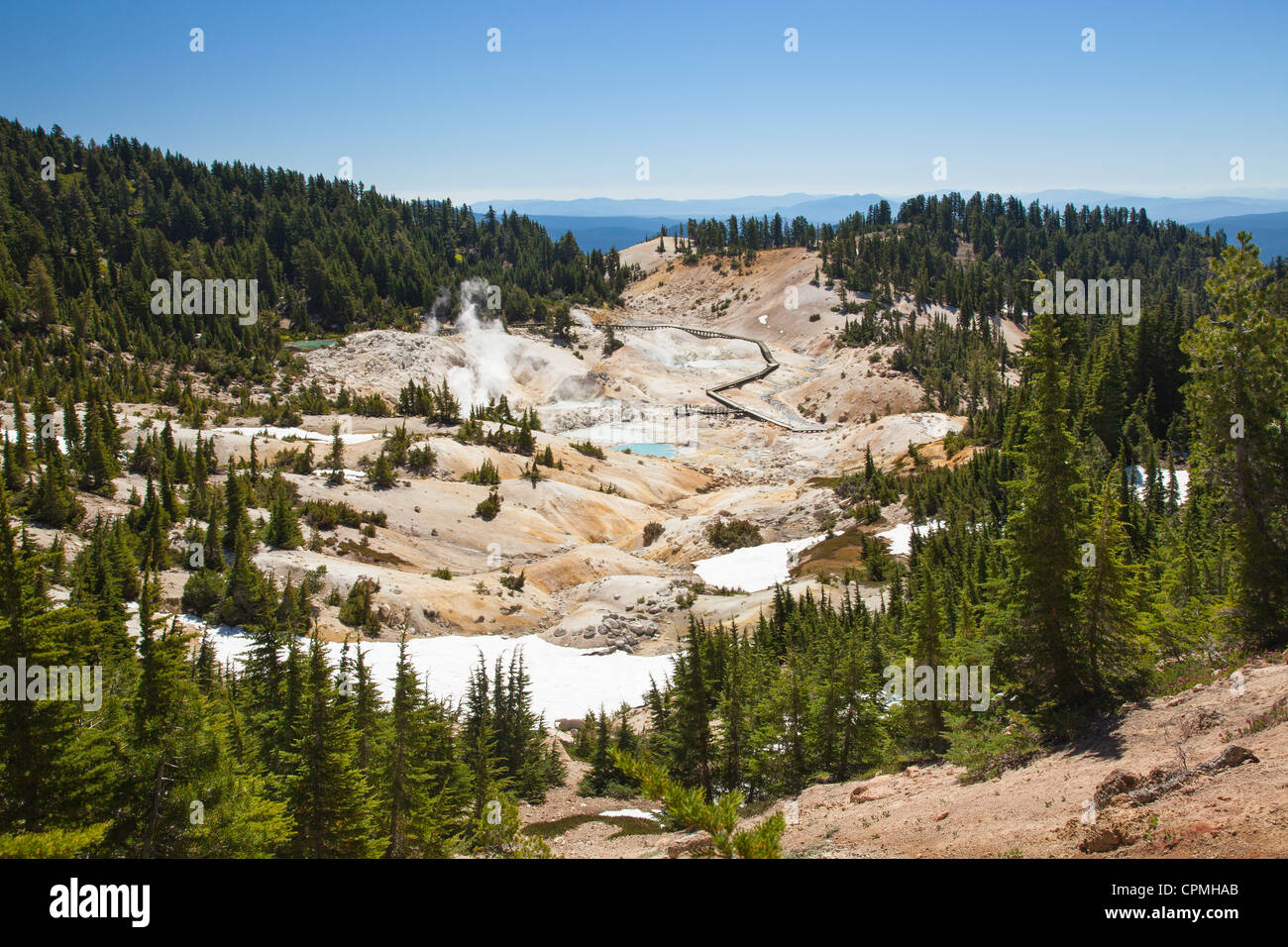 Bumpass hell trail hi-res stock photography and images - Alamy