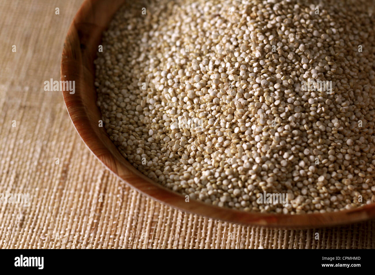 Bowl of quinoa seed Stock Photo - Alamy