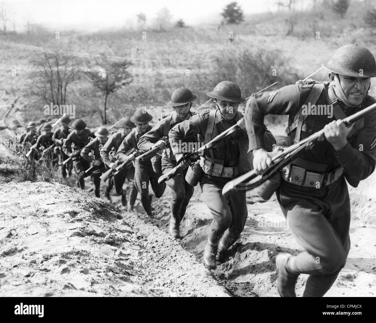 American soldiers on maneuvers 1938 hi-res stock photography and images ...