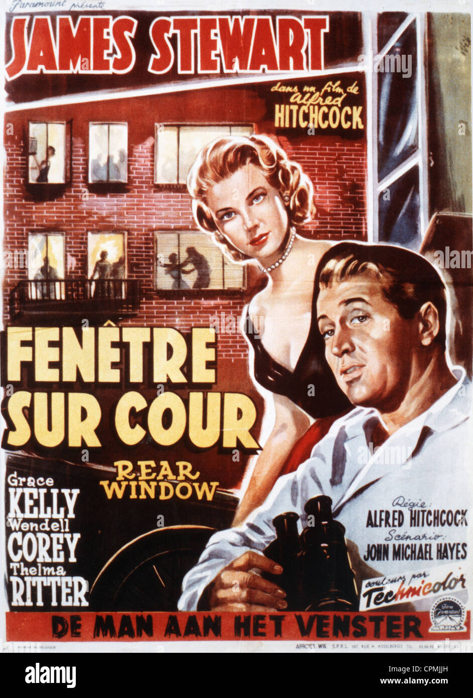 Rear Window Poster Stock Photos & Rear Window Poster Stock Images - Alamy