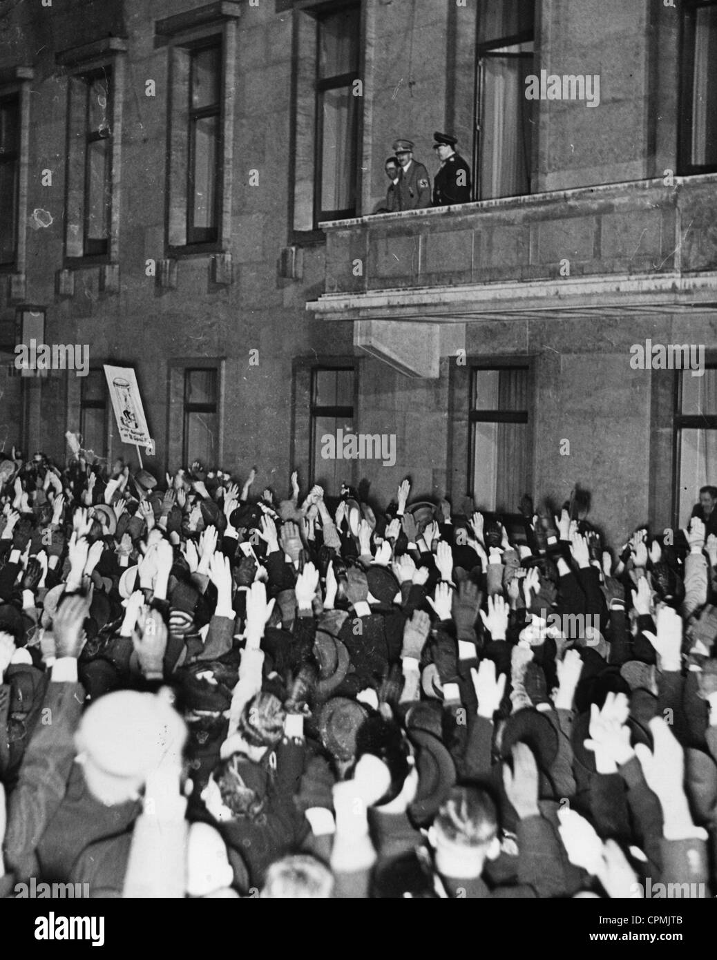 Joseph Goebbels, Adolf Hitler and Hermann Goering, 1938 Stock Photo - Alamy