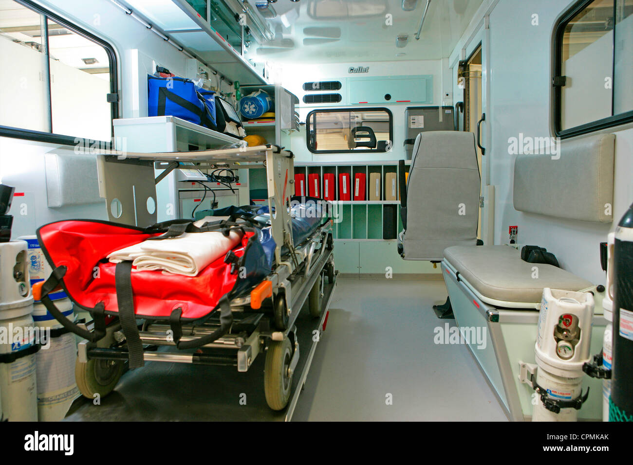Interior medical van hi-res stock photography and images - Alamy
